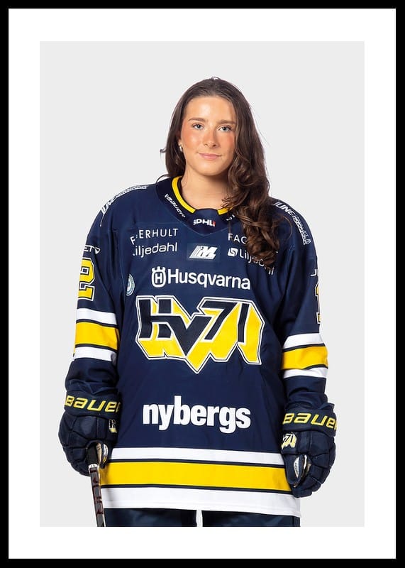 Eimar Leacy #12 HV71 2024/2025 Poster | HV71 | Gallerix.se