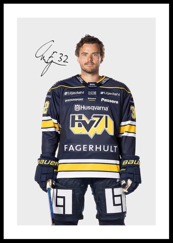Oscar Engsund #32 HV71 2024/2025 Poster | HV71 | Gallerix.se
