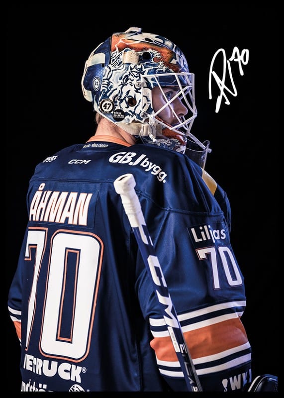 Adam Åhman #70 Växjö Lakers 2024/2025 Poster | Växjö Lakers | Gallerix.se