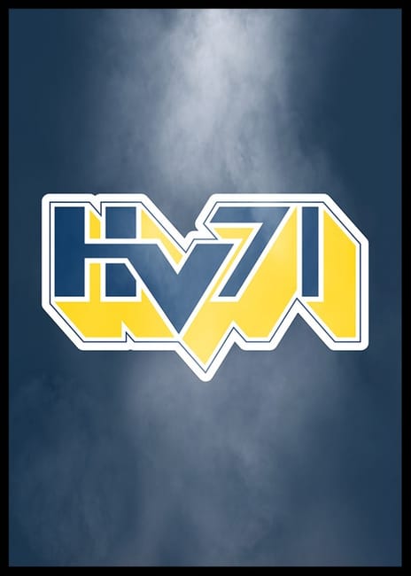 Logo Effect HV71 Poster | | Gallerix.se