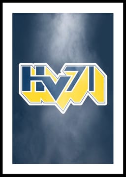 Logo Effect HV71 Poster | | Gallerix.se