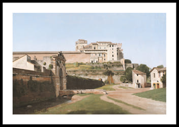 Porta Angelica And Part Of The Vatican By Christoffer Wilhelm ...