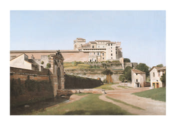 Porta Angelica And Part Of The Vatican By Christoffer Wilhelm ...