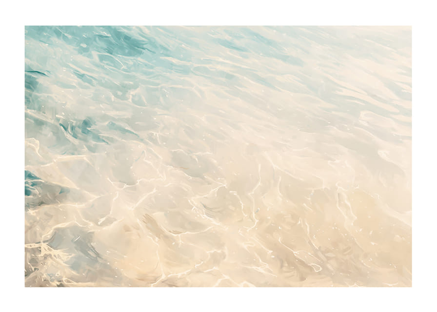 Crystal Clear Water Poster | Sommer | Gallerix.de