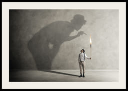 The Shadow Within Poster | Konzeptionell und Surreal | Gallerix.de