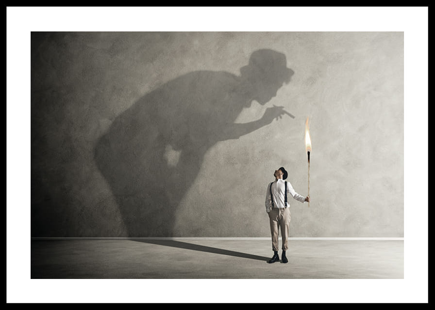 The Shadow Within Poster | Konzeptionell und Surreal | Gallerix.de