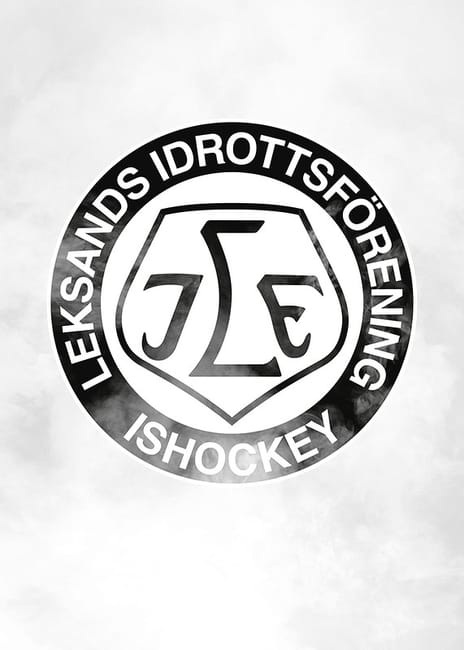 Logo Effect B&W Leksands IF Poster | | Gallerix.se