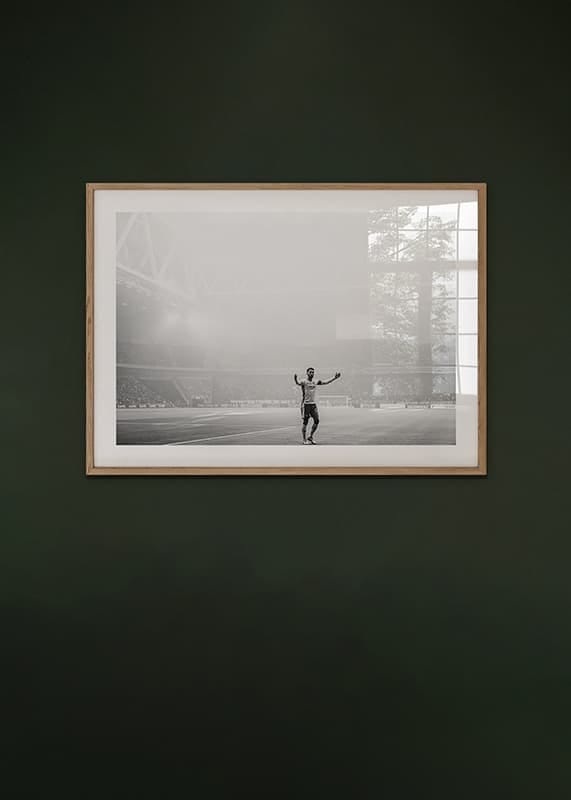 2024 Nahir Besara B&W Hammarby IF Poster | Hammarby IF | Gallerix.se