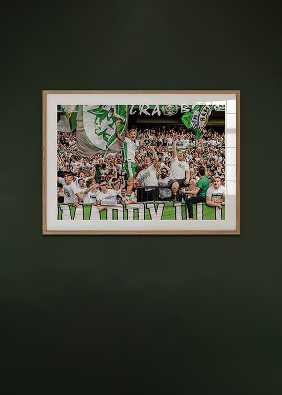 2024 Fredrik Hammar Med Supportrar Hammarby IF Poster | Hammarby IF ...