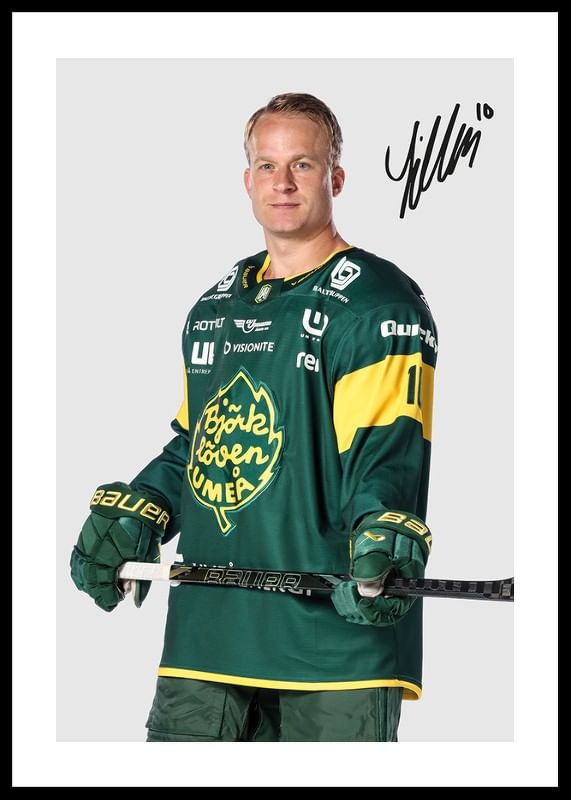 Marcus Nilsson #10 IF Björklöven 2024/2025 Poster | Björklöven ...