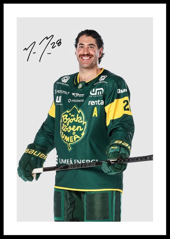 Mathew Maione #28 IF Björklöven 2024/2025 Poster | Björklöven | Gallerix.se
