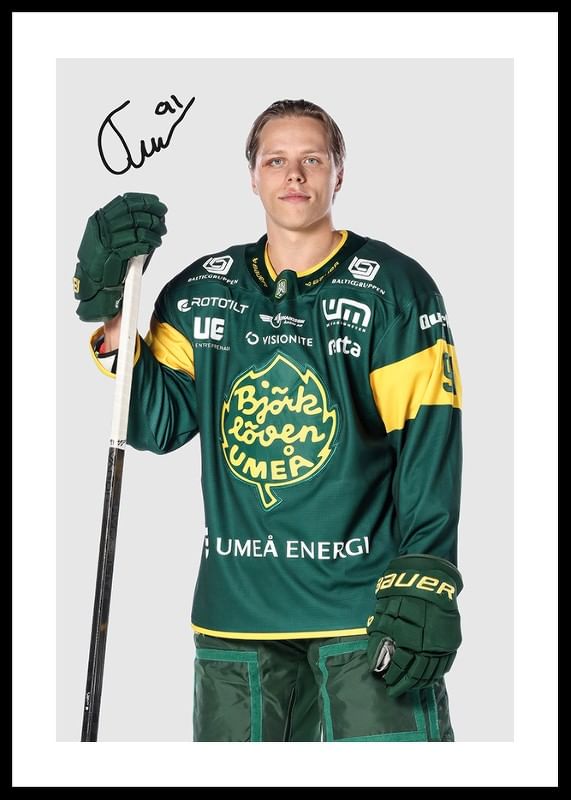 Oscar Tellström #91 IF Björklöven 2024/2025 Poster | Björklöven ...