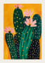 Cactus Bliss Canvas Poster | Ölgemälde | Gallerix.de