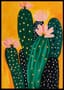 Cactus Bliss Canvas Poster | Ölgemälde | Gallerix.de