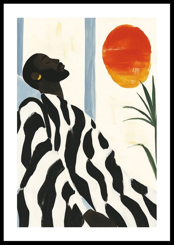 Sunlit Reverie Poster | Akvarell | Gallerix.se